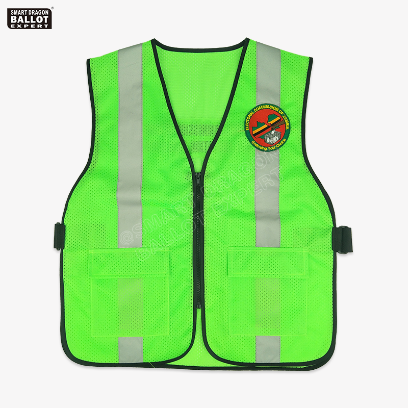 High Reflective Jacket Security Safety Vest-Ballot Box Supplier ...