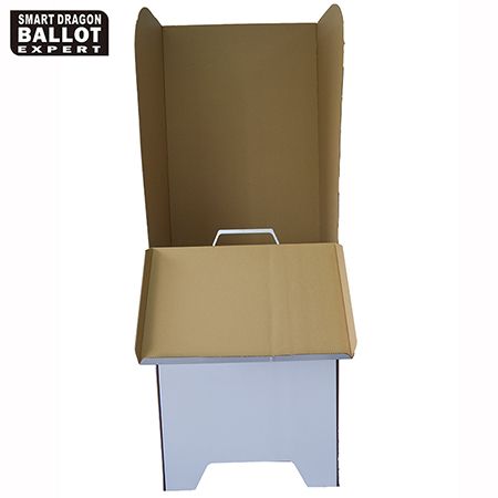 Corrugated Cardboard Voting Booth-Ballot Box Supplier, Election ...