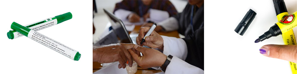 Silver Nitrate Indelible Ink Marker Pen-Ballot Box Supplier, Election ...