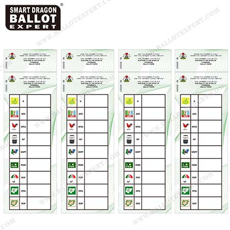 Ballot Papers Voting Card-Ballot Box Supplier, Election Supplies ...