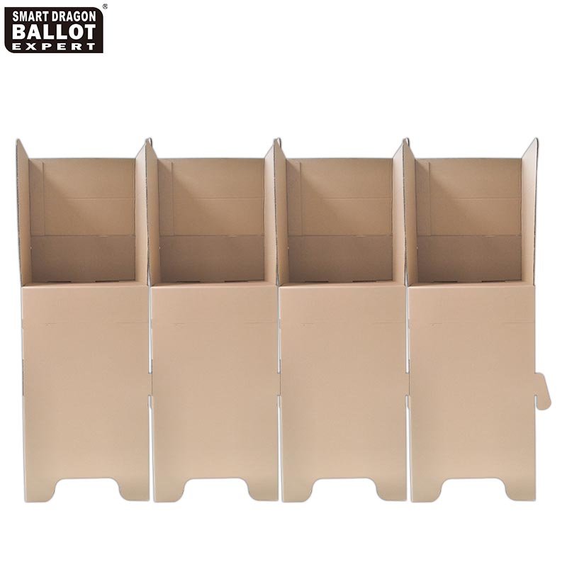 Corrugated Cardboard Voting Booth-Ballot Box Supplier, Election ...