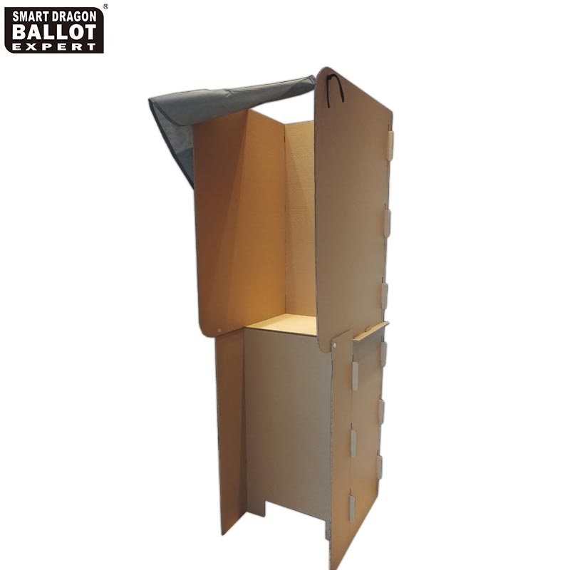 Corrugated Cardboard Voting Booth-Ballot Box Supplier, Election ...