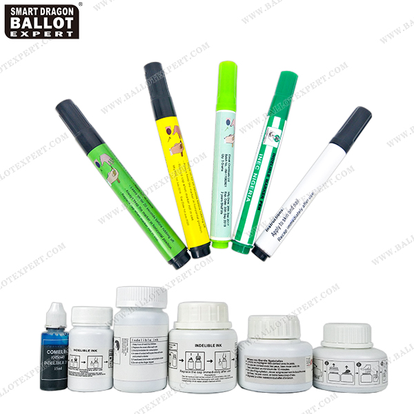 Silver Nitrate Indelible Ink Marker Pen-Ballot Box Supplier, Election ...
