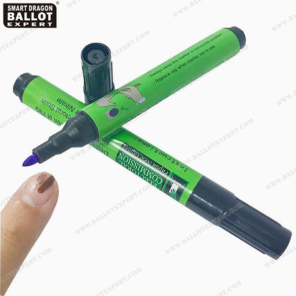 Silver Nitrate Indelible Ink Marker Pen-Ballot Box Supplier, Election ...