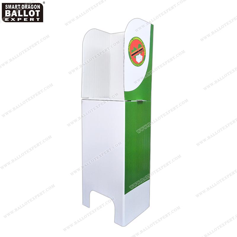Corrugated Cardboard Voting Booth-Ballot Box Supplier, Election ...