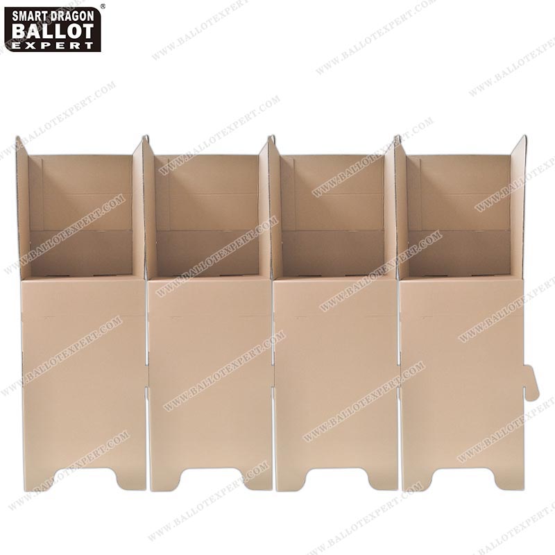 Corrugated Cardboard Voting Booth-Ballot Box Supplier, Election ...
