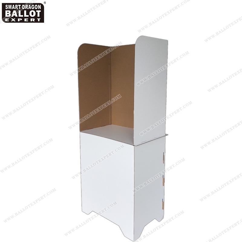 Corrugated Cardboard Voting Booth-Ballot Box Supplier, Election ...
